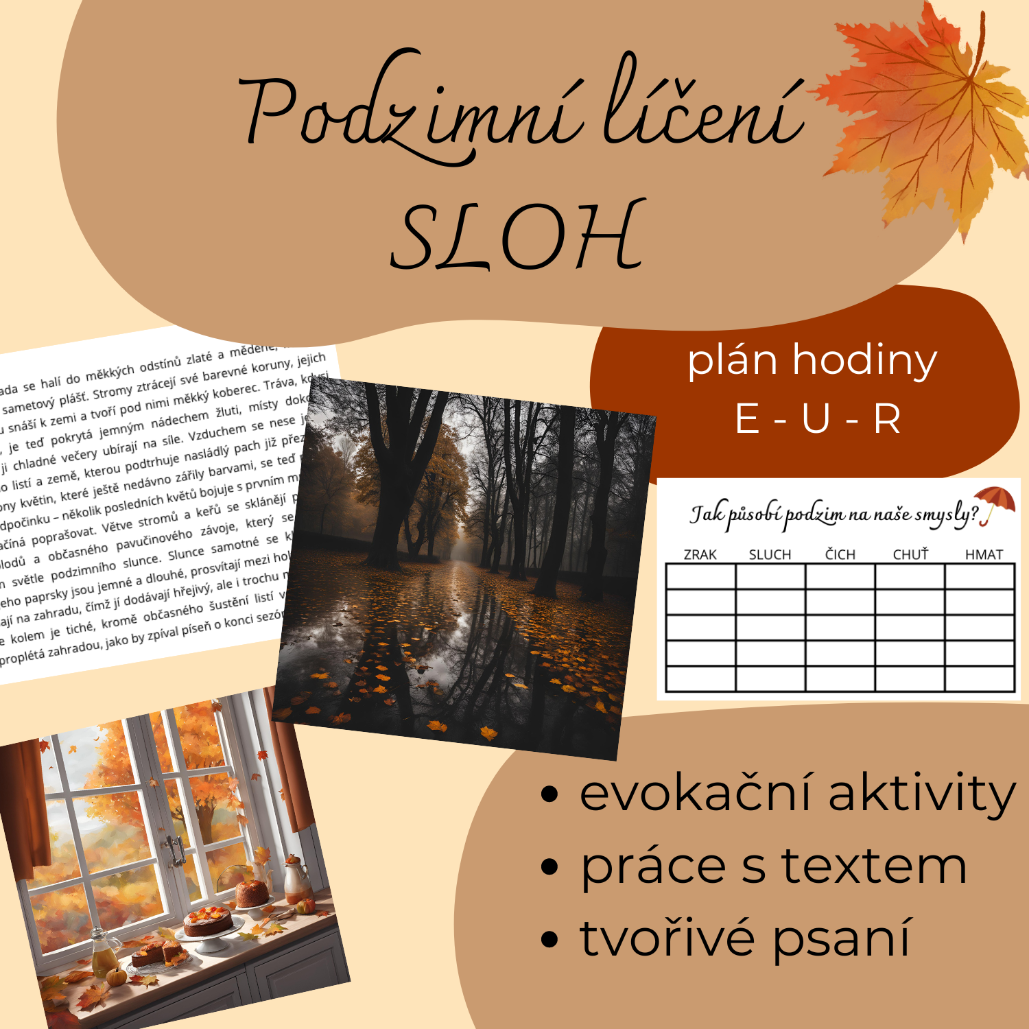 Líčení - podzim - Český jazyk - sloh | UčiteléUčitelům.cz